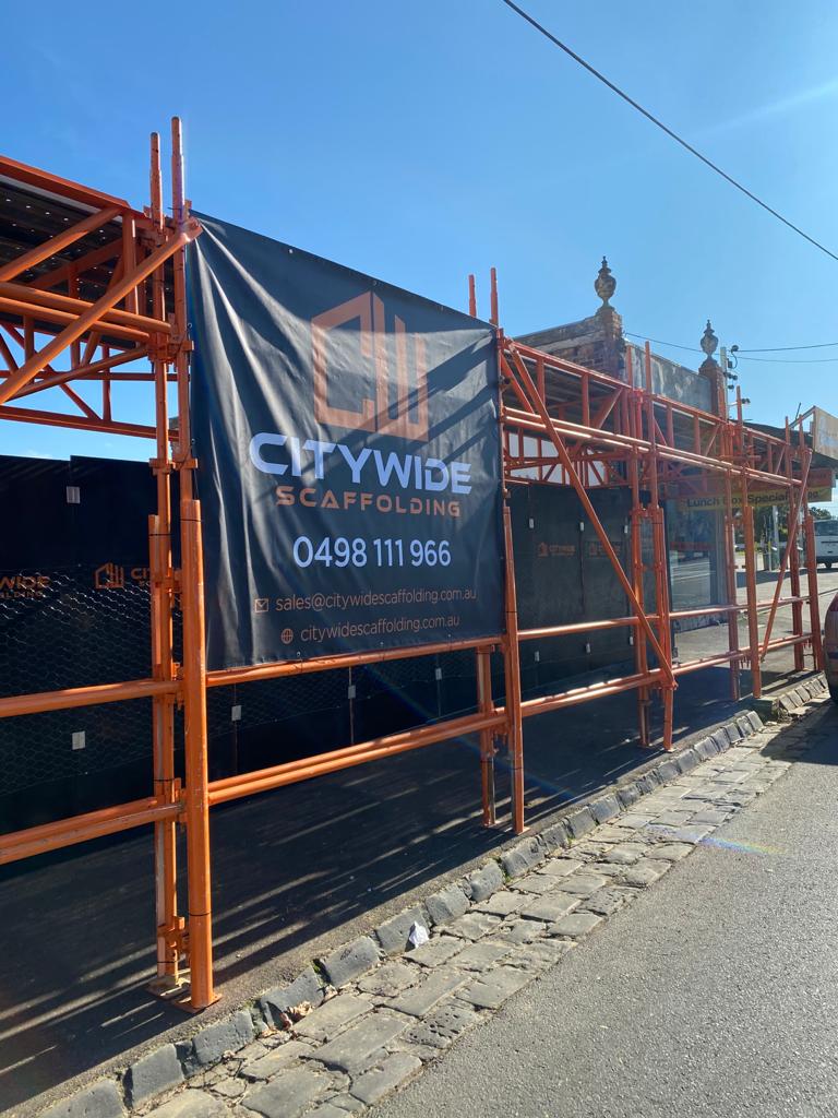 Pitch Platforms - Citywide Scaffolding Melbourne